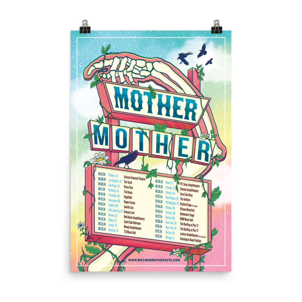 2024 North American Grief Chapter Tour Poster