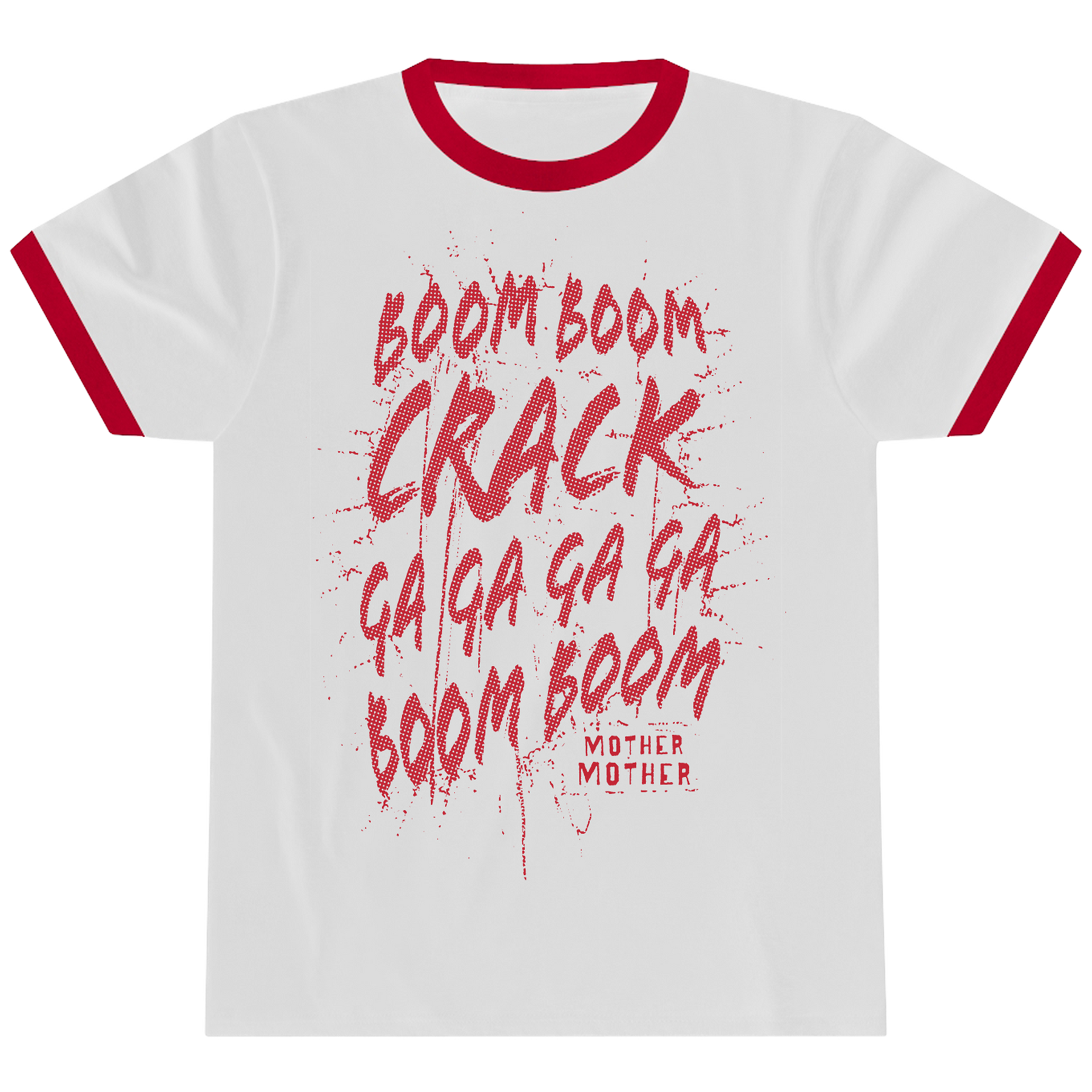 Boom Boom Crack Ringer Tee